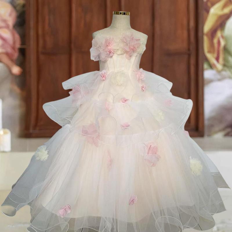 ・カテゴリ: 子供用ドレス・対象年齢: 3〜8歳・対象: 女の子・加工: プリーツ・: プリンセス・主な素材: ポリエステル 90%・裏地素材: ポリエステル 10%・ドレスの種類: フォーマルドレス・カラー展開: 画像通り・サイズ展開: ...