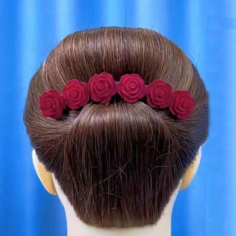 ・カテゴリ: ヘアアクセサリー・スタイル: レトロ・タイプ: レディース・モチーフ: 花・素材: 植毛素材・加工: ハンドメイド・カラー展開: レッド・要素: スクエアパーツ・セット内容: コーム、固定器、ヘアアレンジスティック