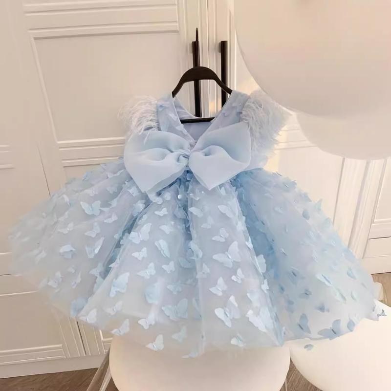 ・カテゴリ: 子供用フォーマルドレス・対象年齢: 1〜3歳（身長80〜100cm）・性別: 女の子・スタイル: プリンセス・加工: プリーツ・主な素材: ポリエステル80%・裏地素材: ポリエステル80%・カラー展開: ブルー・サイズ展開:...