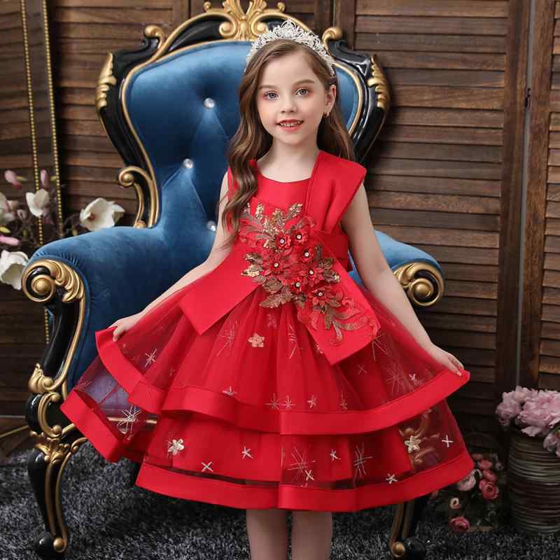 ・カテゴリ: 子供用ドレス・対象年齢: 3〜8歳・性別: 女の子・要素: レース、プリンセス、チュール・主素材: ポリエステル 75%・裏地: 綿 25%・カラー展開: ピンク、イエロー、レッド、グリーン、ブルー・サイズ展開: 100cm、...