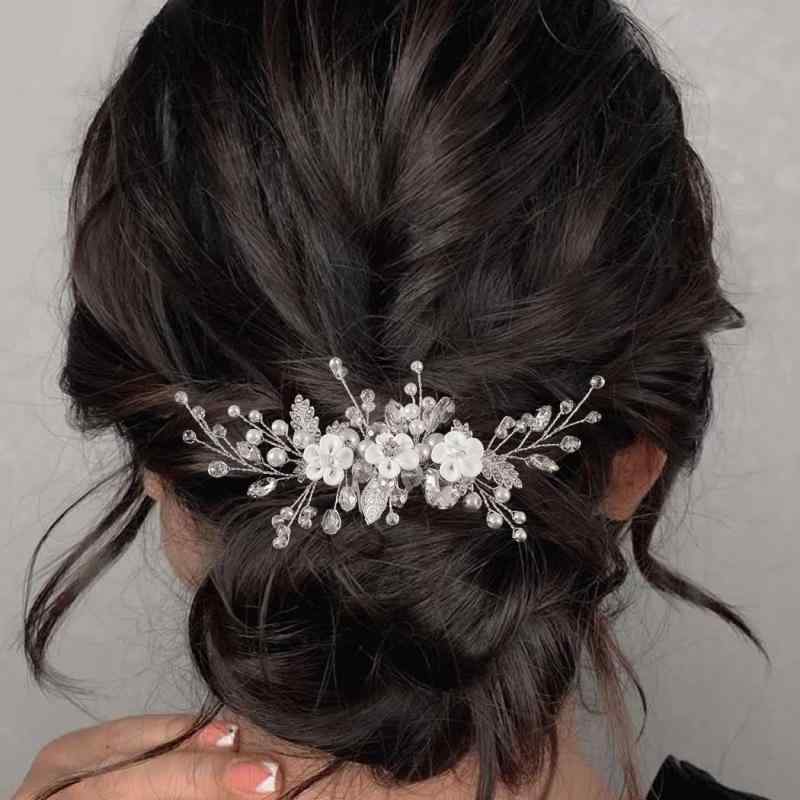 ・カテゴリ: ヘアアクセサリー・スタイル: レディース・素材: 金属・カラー展開: ホワイト、ゴールド