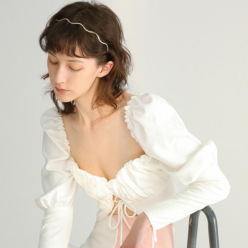 ・カラー: ゴールド・要素: 波・スタイル: シンプル・スタイルカテゴリ: ファッション、オフィス・カテゴリ: ヘアアクセサリー・カテゴリ: ナチュラル