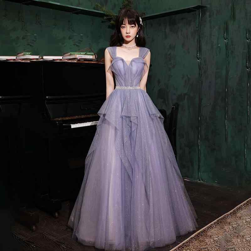 ・カテゴリ: ドレス、イブニングドレス・素材: ポリエステル・カラー: パープル・サイズ展開: XS,S,M,L,XL,XXL・スカート丈: ロング・対象年齢: 成人・性別: レディース・シルエット: スリムフィット