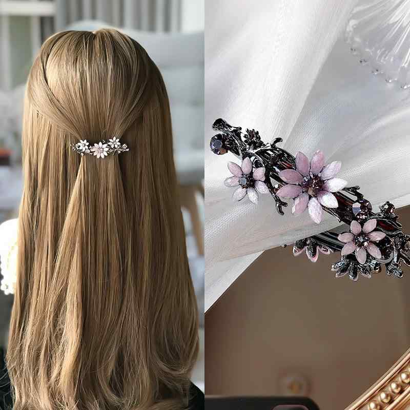 ・カテゴリ: ヘアアクセサリー・ヘアクリップ分類: バレッタ・素材: 合金・スタイル: レディース、ファッションOL風、通勤・製造工程: ハンドメイド・要素: 花、植物・カラー: パープルピンク、ライトグレー、グレーパープル