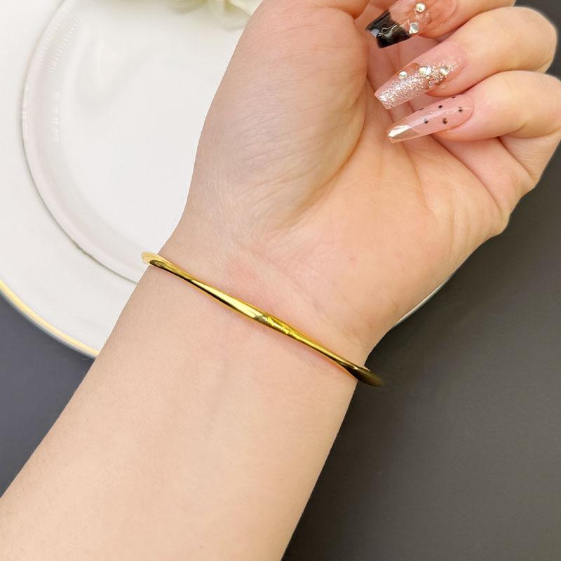 ・カテゴリ: アクセサリー、リング、ブレスレット・素材: 銅・加工: メッキ加工・: モビウス、ライン、幾何学・スタイル: レトロ、ヴィンテージ・重量: 約8.9g・ブレスレットサイズ: 54、56、58、60、62、64・リングサイズ: ...