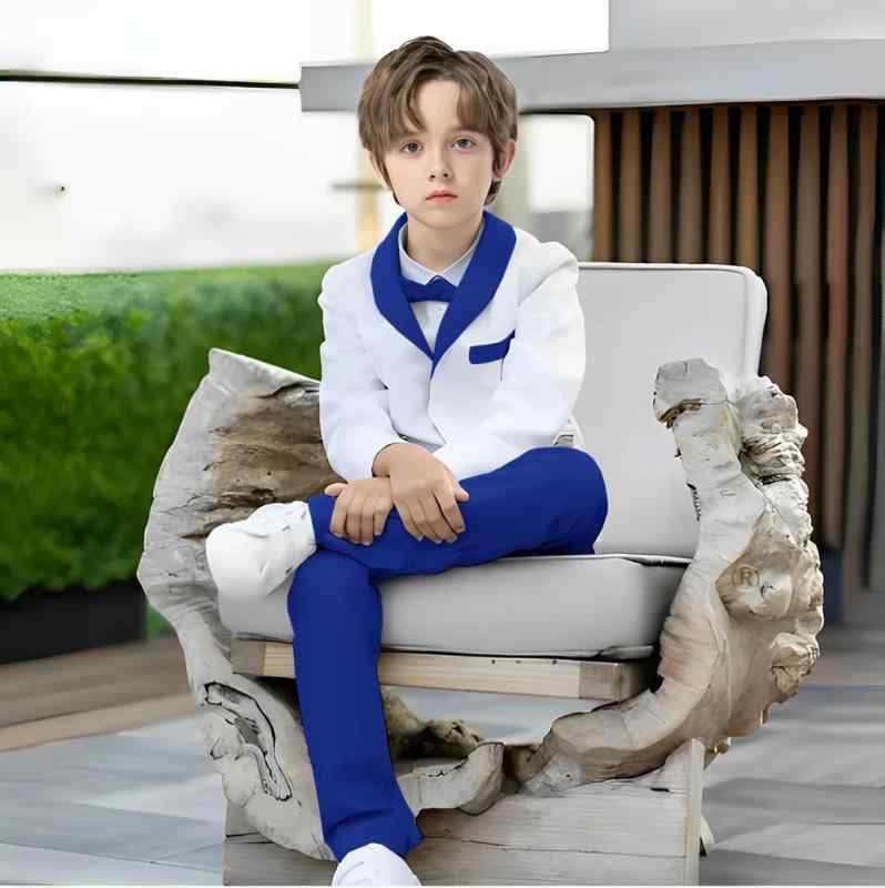 ・カテゴリ: 子供用礼服・対象性別: 男の子・対象年齢: 3〜8歳（100〜140cm）・タイプ: 礼服・スタイル: ブリティッシュスタイル・要素: セットアップ、ブリティッシュ、欧米風・加工: プリーツ、コーティング、シェアリング、・素材...