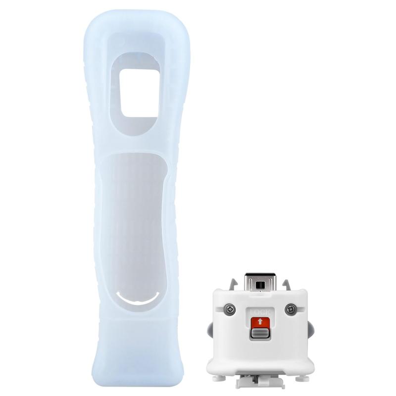 OSTENT モーションプラス シリコンケース付き Nintendo Wii リモコンに対応 (White)高品質のモーションプラス + Nintendo Wiiリモート用ケースです。Wii MotionPlusは、Wiiリモコンのビデオゲ...