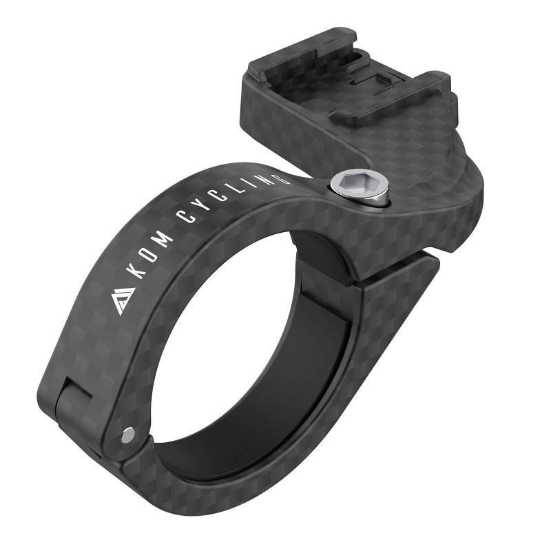 KOM Cyclingカーボン キャットアイ(CAT EYE)用マウント 様々なキャットアイ(CAT EYE)コンピューター（PADRONE, STRADA, VELO,他）に対応 – 様々なスタイル19g アウトフロントキャットアイ(CA...