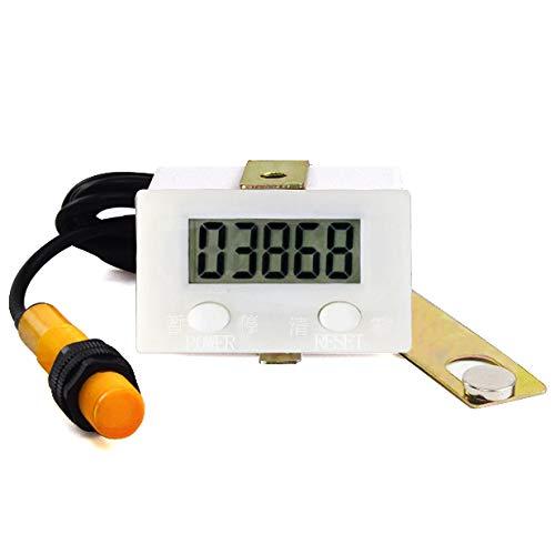 DIGITEN LCDデジタル0-99999カウンター5桁プラスUPゲージ+磁気式近接スイッチセンサー5桁LCD正確なデジタルカウンター、近接スイッチと磁気が付属しています。電源：単三1.5Vバッテリー。 インストールが簡単です。測定範囲：...