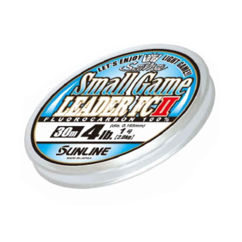 サンライン(SUNLINE) リーダー ソルティメイト スモールゲームリーターFC II フロロカーボン 30m ナチュラルクリア