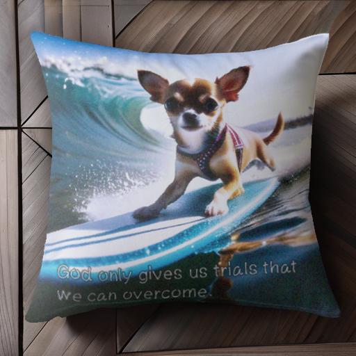 裏表に絵柄がプリントされています。かわいいアニマルクッション！インテリアのアクセントや癒しに最適♪