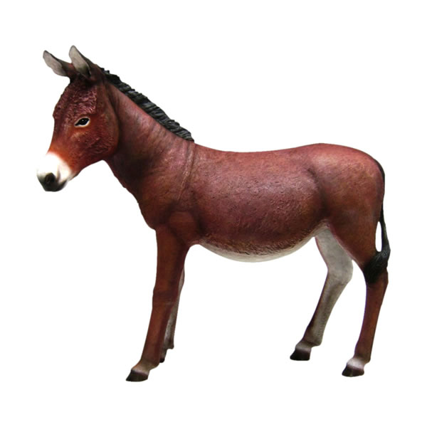 ペットとして飼うには大きすぎるロバもオブジェならOK？！ 大人気のFRPオブジェです！ FRPは水に強く、丈夫で軽量な素材です。 実物と見間違うほど、精巧に作られた実物大の動物オブジェは迫力満点！ 今にも動き出しそうな、躍動感あふれるリアル...