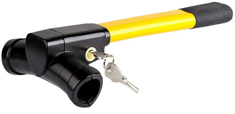 せっかくのセキュリティーロックも 着脱が面倒なタイプは使うのが億劫になってしまいがちわずか2ステップで施錠も開錠もできます。 愛車の盗難防止に大活躍!! ステアリングセキュリティーロックです ハンドルに取り付けるだけのかんたんセキュリティー...