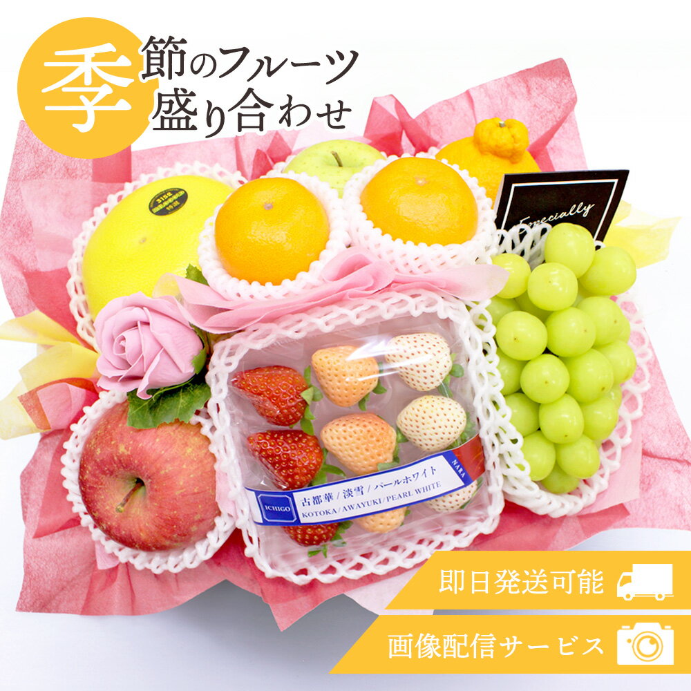 商品 フルーツ盛り合わせ 特徴 季節のフルーツをフルーツコーディネーターが厳選！フルーツはおまかせになりますが、梱包の前にひとつひとつ撮影をし商品画像をお送りする「画像配信サービス」を行っております。商品画像は配送のお知らせに記載させていた...