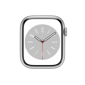 メーカー Apple（アップル） 商品名 Apple Watch Series 8 型番 MP6N3J/A サイズ 45mm モデル GPSモデル（Cellular非対応） カラー シルバーアルミニウムケース バンド バンド無し（本体のみ）...