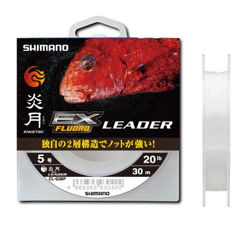 仕様表独自の2層構造フロロノットの弱点を改善！柔らかい外装と硬いコアの2重構造。高分子フロロカーボン強度に優れた高分子フロロカーボン採用！■巻数：30m巻■カラー：クリア■素材：フロロカーボン詳細はこちら