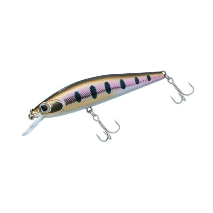 仕様表ネイティブトラウトミノーのド定番！様々なシュチュエーションで使用可能なバーサタイルミノー！速い流れの中では、リトリーブ時にウォブルアクションを発生し、トゥイッチした際にはしっかりとヒラ打ちをしてくれる。巻き+トゥイッチで積極的にダート...