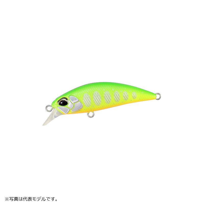 仕様表山岳渓流から本流までポイントを選ばず使えるコストパフォーマンスに優れたシンキングミノー。スモールボディに凝縮された高い基本性能扁平低重心ボディがキレのあるアクションレスポンスを生み出すヘビーウエイトシンキングミノー スピアヘッド リュ...