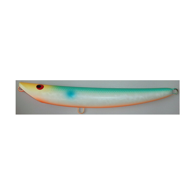 仕様表スウィングウォブラー145s[55g]タイプに続き、[43g]の、よりライトタックルへ向けての減量モデルの登場です。シンキングでこそ生きてくる性能が故のボディデザインですので、これ以上の減量では「らしさ」が失われてしまうため、この数値...