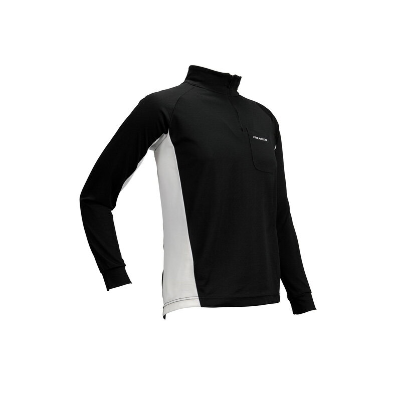 仕様表吸湿、速乾で快適な釣行をサポートします。袖の下部がメッシュになっているので、通気性もあり蒸れにくい。X'SELL　FP-5061エクセル　FP-5061 ドライシャツ■商品説明・商品名：FP-5061 ドライシャツ・カラー：ブラック・...