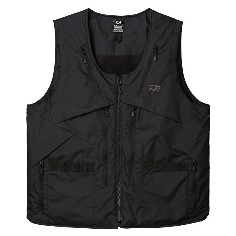 仕様表レインの上から暖かさをプラスオン。小物の携帯に便利な中綿入りベスト。メイン生地には撥水性と防風性を兼備するバリアテック素材を採用。リーダー、ユニットケース、ライターなど、いつでもすぐに取り出したい小物を身に着けておくことができる。中綿...