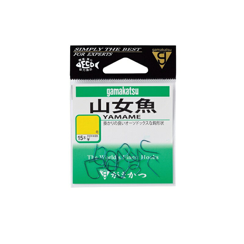 仕様表増水したときや濁りが出たときの強い味方がミミズです。深い渕で大物を狙うときもミミズ。8〜10号の大型がお勧め。Gamakatsuがまかつ　山女魚●品名コード：12038●号数：8●入数：15詳細はこちら