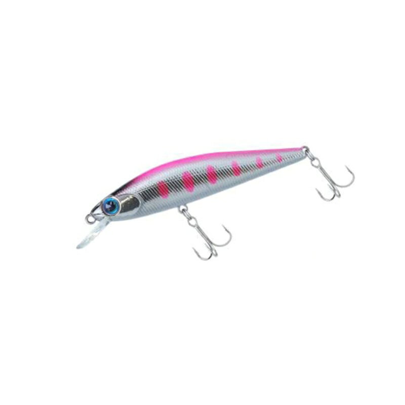 仕様表ネイティブトラウトミノーのド定番！様々なシュチュエーションで使用可能なバーサタイルミノー！速い流れの中では、リトリーブ時にウォブルアクションを発生し、トゥイッチした際にはしっかりとヒラ打ちをしてくれる。巻き＋トゥイッチで積極的にダート...