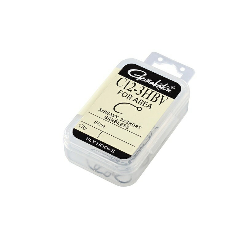 仕様表管理釣場をメインフィールドに考えたフライフックです。管理釣場の大型トラウトに負けない3Xヘヴィーワイヤーを採用。タテアイ仕様で鈎がつかみやすく素早いリリースが可能です。ピューパ、ラーバ等のスタンダードパターンから「C14-BV」で有名...