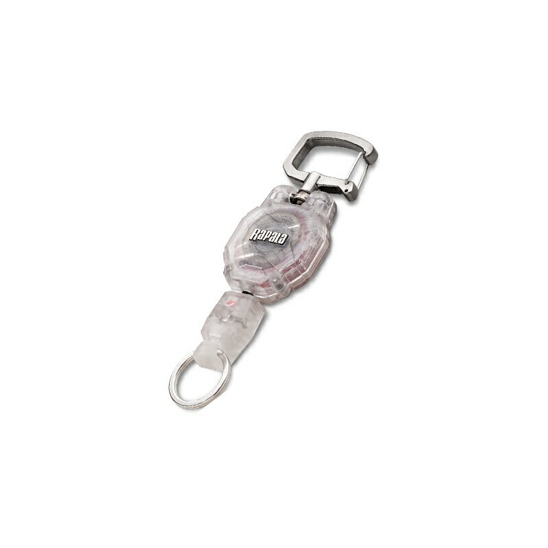 仕様表■回転カラビナ付きRapala　RCD SMALL RETRACTABLE LANYARDラパラ　RCD スモールリトラクタブルランヤード●モデル：RCDRL3CL●カラー：クリア●コード素材：HMPE(超高分子量ポリエチレン)●コー...