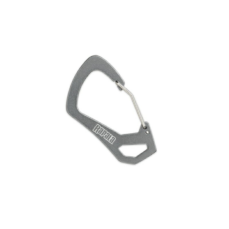 仕様表Rapala　RCD CARABINERラパラ　RCD カラビナ●モデル：RCDCGM●カラー：ガンメタ●サイズ：縦約5cm 横約2.8cm●素材：アルミニウム(アルマイト加工処理)●入数：1セット2個入り※クライミングには使用できま...