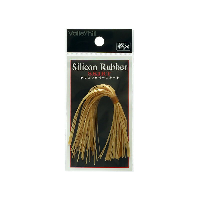 仕様表透明感があり、劣化しにくいシリコンラバー製スカートです。スピナーベイトのドレスアップやスカートのリプレイス用に最適。●HP（小袋）タイプValleyhill　Silicon Rubber SKIRTバレーヒル　シリコンラバースカート●...