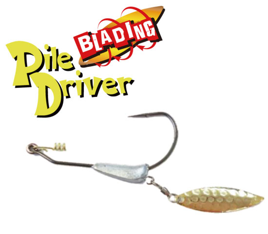 仕様表オリジナルブレード装着でアピール力がアップ！パイルドライバーにウエイトが装着されているパイルドライバーカウンターにオリジナルブレードを装着したモデル。スイミング時、フォール時に、ブレードが艶かしく輝きバイトを誘発。シャッドテールワーム...