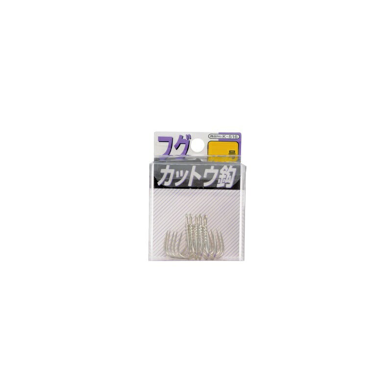 仕様表触れば刺さる超先鋭鈎。OWNERオーナー　フグカットウ鈎●品番：10516（90516）●号数:18●形態：バラ詳細はこちら