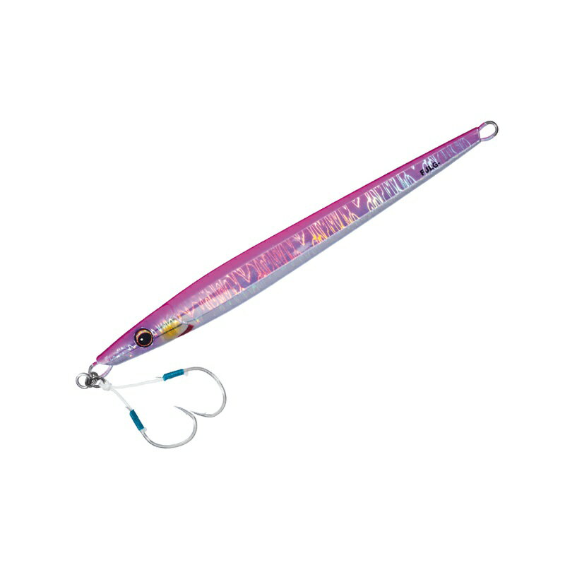 仕様表水切りがとても良く、軽いシャクリでオートマチックにスライドアクション。大型青物に効果絶大。すぐに使えるファーストジグにロングモデル登場！■すぐに使えるアシストフック＜ゲキサス＞が付いているから、フィールドですぐに使えます。プレスリング...