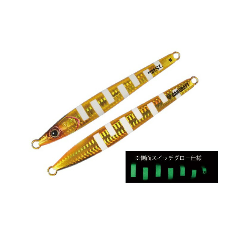 仕様表COSO JIG SLは、「左右非対称ボディ」＆「センターバランス」設計。水中で飛びすぎない安定感のある左右へのスライドと食わせの間にこだわり設計しました。従来のコソジグでは苦手とされる水深100m以深や、大きなアクションが有効な遊泳...