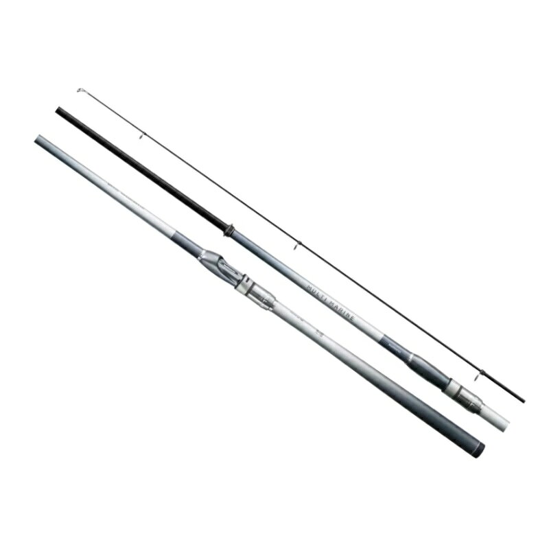 仕様表あらゆるエサ釣りに活躍！堤防・イカダ・海釣り公園・海上釣堀・船など場所を問わず、「エサ釣り」でのさまざまな魚たちとの出会いを愉しむためのマルチロッド。キャスト・ファイト時などの高負荷を頼もしくアシストする基本構造スパイラルX、リールの...