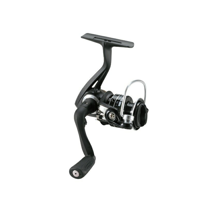 仕様表スタイリッシュなデザインの超小型スピニングリールが登場！ワカサギからトラウトといった小物釣りに最適な超小型スピニングリール！お子様の道具として、もしくは旅行に忍ばせることにベストサイズながら実用性も十分！■アルマイト仕上げアルミスプー...