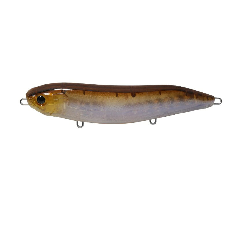 仕様表Big Bait感覚でBig Fishを！パイロンの特徴である垂直浮きによりドッグウォークとダイビングアクションの2つのアクションを両立。パニックアクションは健在！！ボディーの殆どが水面に入ってるため、フッキングも抜群でダイブさせるに...