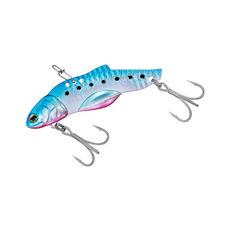 仕様表メタルジグとバイブレーションの融合体遡ること15年以上前。ソルトメタルバイブカテゴリーの草創期に登場した「SWバイブジグ」がリニューアル。メタルジグの飛距離＆フォールスピードとバイブレーションのアクション＆波動を融合させたオリジナルの...