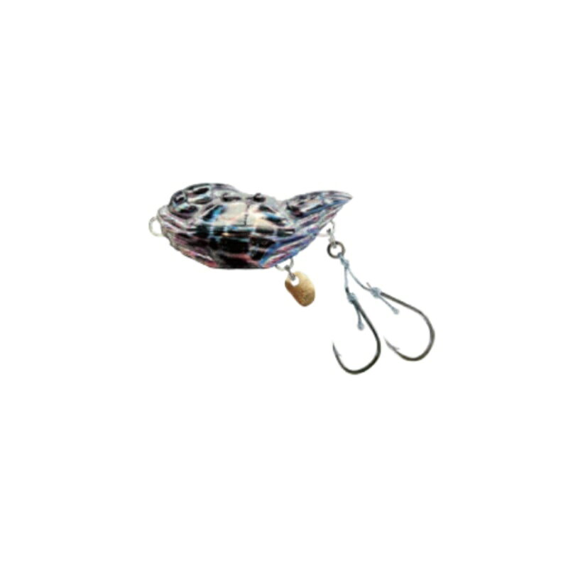仕様表多くの魚に食べられるカニ。釣りあげた魚から吐き出される多くのカニをルアーに具現化。現場から見出す魚の捕食対象をルアーに！カニを使うとあたりは激しく、カニを食べる為に戦う魚の姿が目に浮かぶ。ベイトが浮いて中層に浮く魚を狙いたい時に！根魚...
