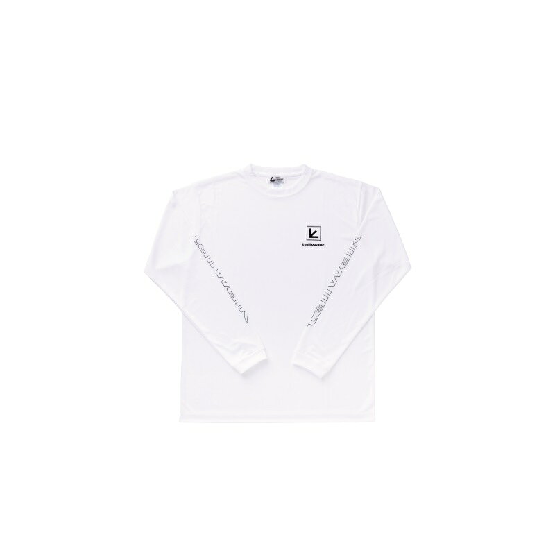 仕様表オールシーズン着用可能なドライ素材のロングTシャツ速乾、UVカット機能に優れた「ドライシルキータッチ」素材のロングTシャツ。tailwalkテイルウォーク tailwalk ロングスリーブ ドライTシャツ TYPE-01●サイズ:LL...