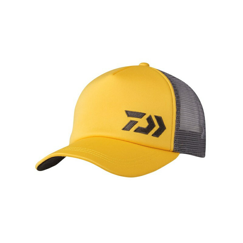 仕様表定番のメッシュキャップベーシックなハーフメッシュキャップ。縁が耳に当たりにくい深さに設計。つば裏をブラックにすることで水面からの光の照り返しを抑える。DAIWA　DC-6424ダイワ　DC-6424　クッションハーフメッシュキャップ●...