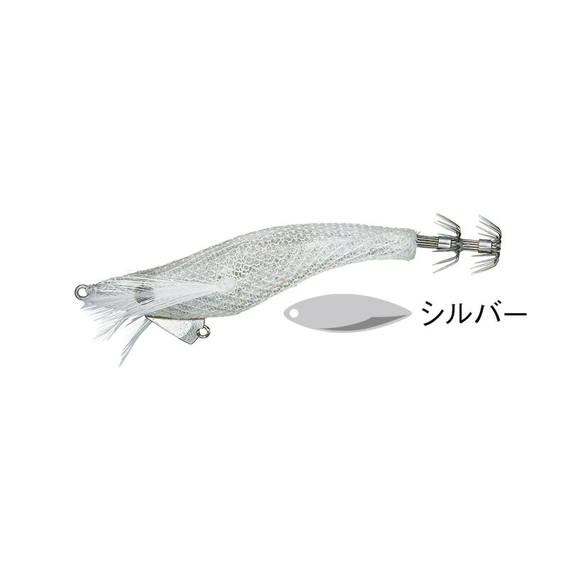 仕様表ギラギラ＆ストップ！！スローフォールで抱かせの「間」を作る！！ブレード搭載ドロッパー登場！！シンカーにブレードを搭載したエギ型ドロッパー。シャクリでブレードがフラッシングしアピール。フォール中はブレードが動きを止め抱かせの間を演出しま...