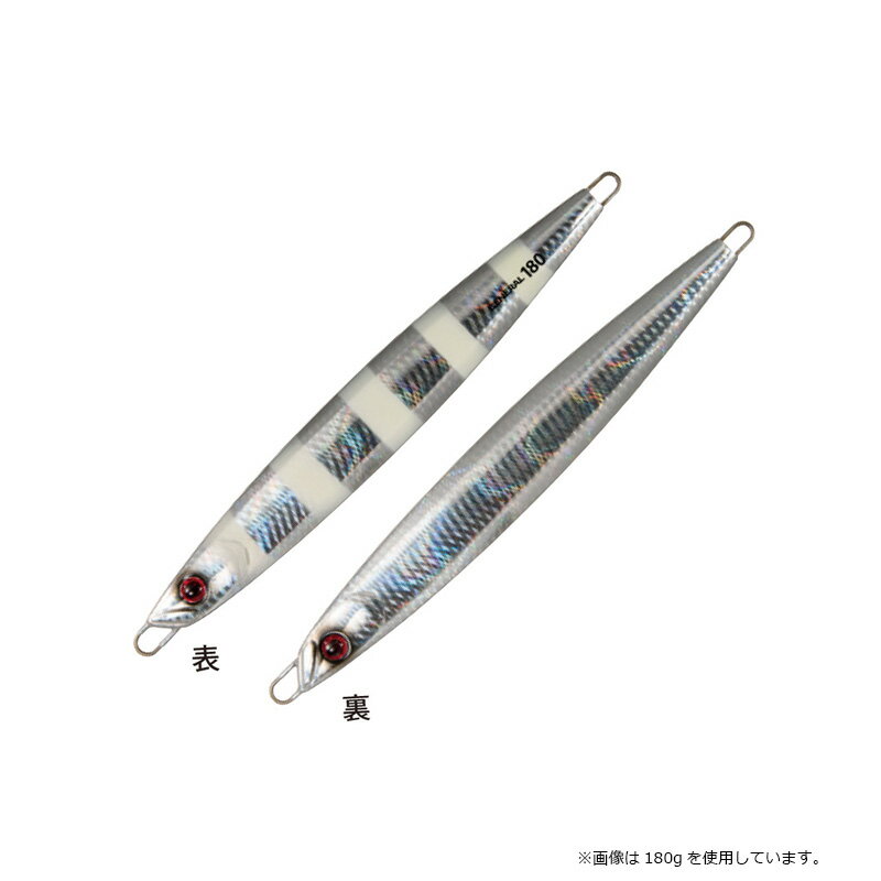 仕様表王道を行くジグ、ジェネラルが新登場！全てのジグの基本となるアクション要素を研ぎ出した、これがまさしく「王道ジグの破壊力」。あらゆる状況下で喰わせるチカラを持ち、パイロットジグとしても最適な一本。スペシャリスト集団、シャウトのジグシリー...