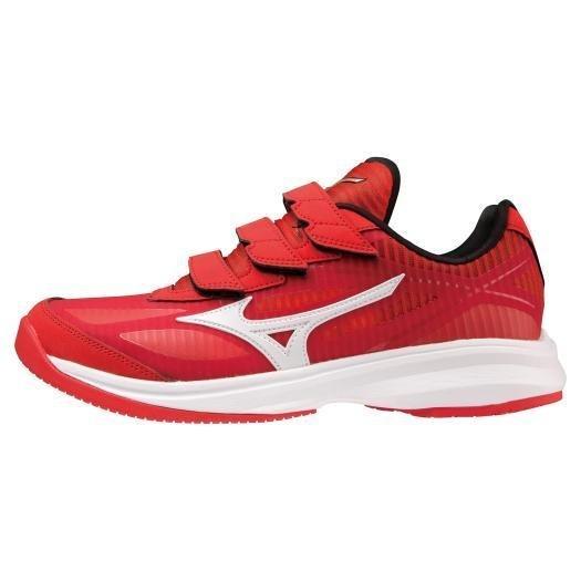 大人気のトレシュー！ランニングシューズのような快適さ。ベルト式で着脱も容易な野球トレシュー。MIZUNO ENERZY搭載！ 【MIZUNO】ミズノ トレーニングシューズ【グローバルエリート】ウエーブライトレボラン エリート(野球／ソフトボ...