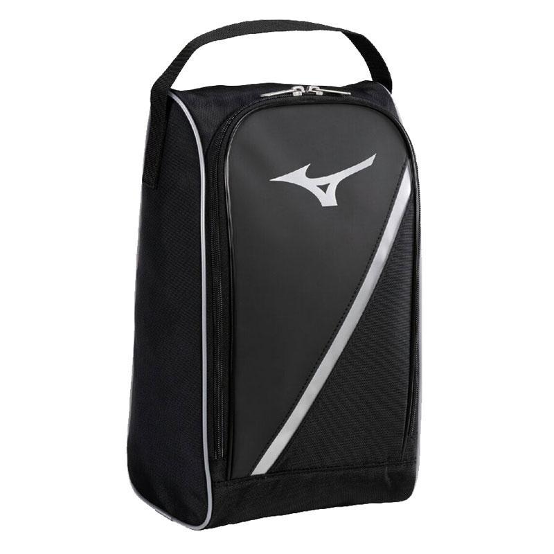 大人気！2026年NEWモデル！大特価セール！最安値に挑戦！大きな開口部でシューズを入れやすい設計！ 【MIZUNO】ミズノ シューズケース 合成皮革 ユニセックス ブラック×ゴールド 1FJKD020（野球・ソフトボール・スパイクケース・...