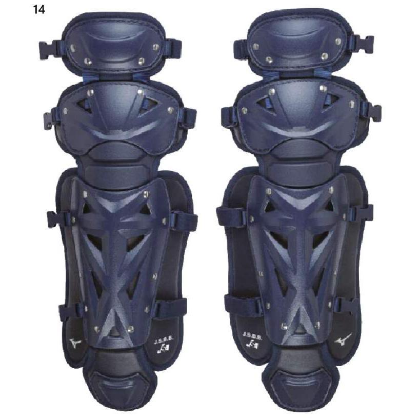 少年野球で大人気！2025年NEWモデル！大特価セール！最安値に挑戦！プロへの憧れを胸に！！少年TOPモデル！ 【MIZUNO】ミズノ 小学生軟式・ゴムソフトボール用レガース Sサイズ 捕手用 1DJLY250（Jr.少年野球・ソフトボール...