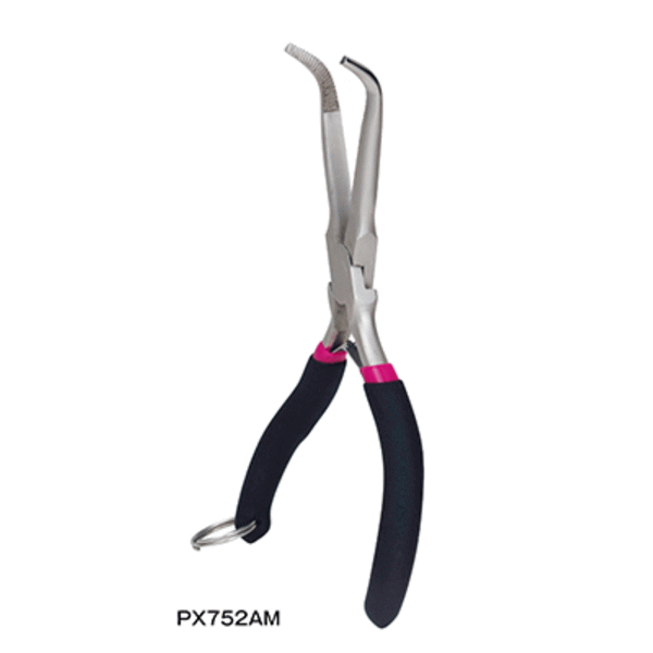 完全熱処理、サビにくい表面処理MFG仕上を施した丈夫でさびにくいプライヤー。ストレートタイプは約75mm、先曲がりタイプは約70mmとロングノーズなプライヤー。ミニ先曲がりはコンパクトなボディに約50mmのベントノーズ。握りやすさも考慮した...