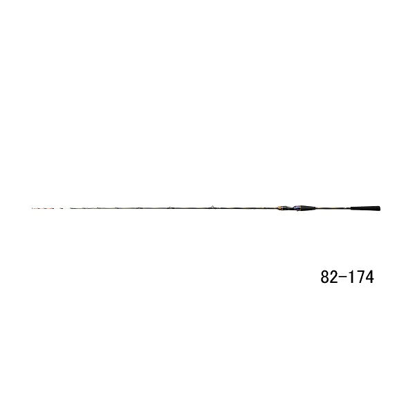 ◆82S-177深追い掛け釣法にフォーカスした新たな82S調子これまでの82S調子と比べ、穂持をよりしなやかにチューニングしながらも、バットパワーを強化。これにより、ファーストコンタクトからタチウオに違和感を与えず、更なる深追いを促し、絶妙...