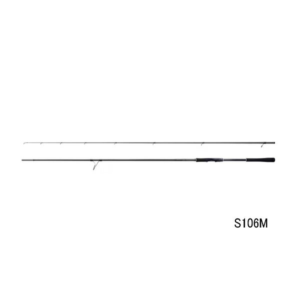 ◆S106M遠投性能を特化させた10’6”レングス。9〜16cmクラスのミノー、15〜30g超のバイブレーションやトッププラグ、45gまでのメタルジグなどに適応。ランカーシーバス、ヒラメ、青物や回遊魚などのターゲットを攻略。飛距離が求められ...